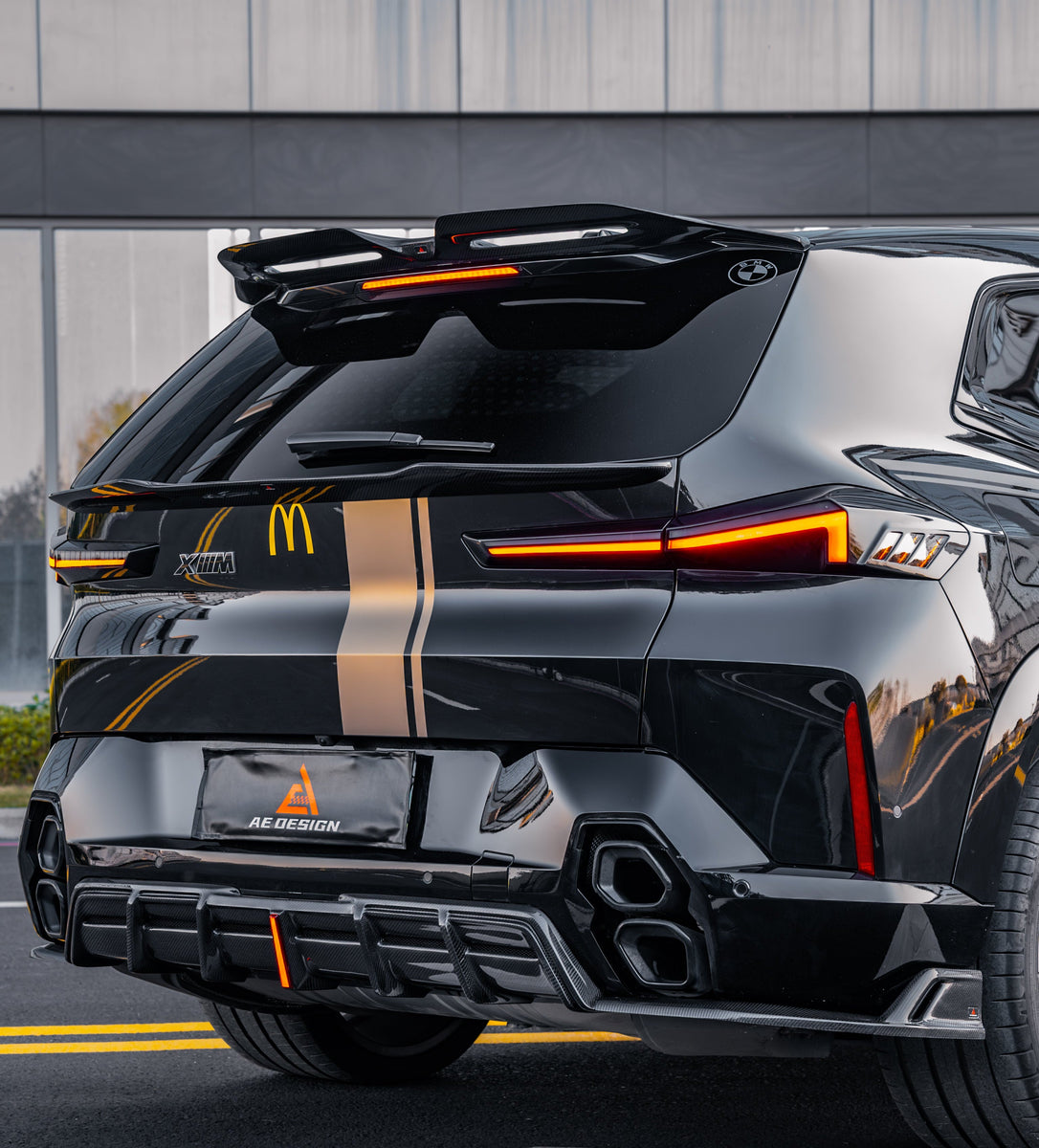 BMW XM / XM Label Red G09 Aftermarket Parts - ArmorExtend Rear Roof ...