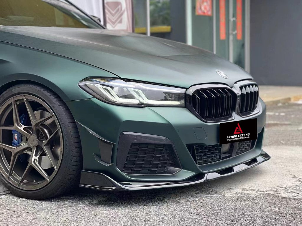 BMW M550i 540i G30 LCI Aftermarket Parts ArmorExtend ABS Front Lip ...