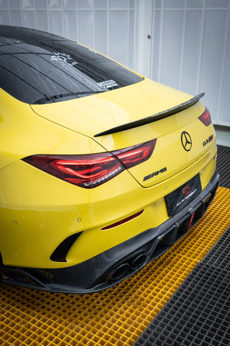 ArmorExtend AE Design Carbon Fiber Rear Diffuser For CLA C118 CLA45 CL ...